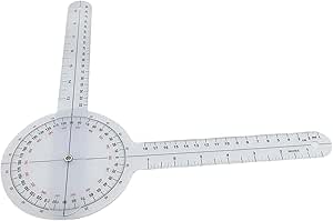 Goniometer for Orthopaedic Use - Transparent Orthopedic Angle Ruler ...