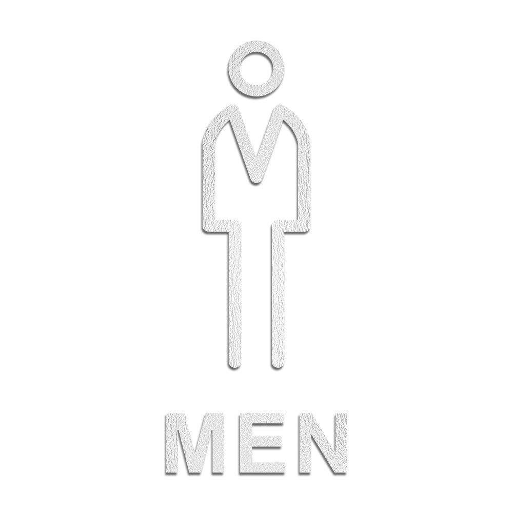 Buy 3D Bright Hollow-carved Men/Women Toilet Bathroom Identification ...