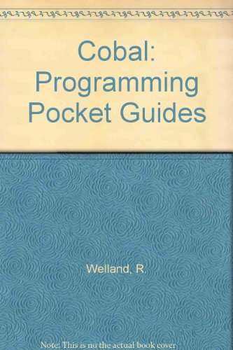 Cobal: Programming Pocket Guides: Amazon.co.uk: 9780201077506: Books