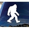 Amazon.com - CMI106 Bigfoot Sasquatch Car Window White Vinyl Decal ...