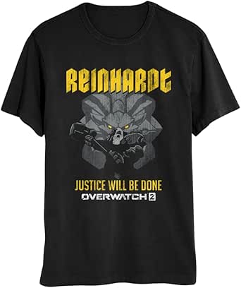 Amazon.com: Overwatch Boys Video Game Reinhardt Justice Will Be Done ...