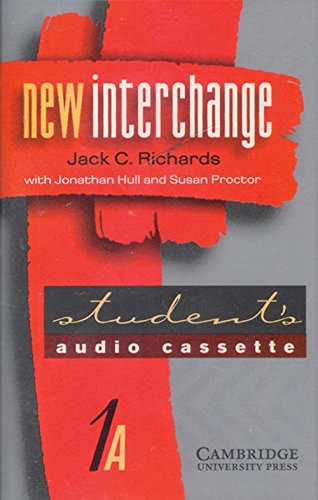 New Interchange Student's Audio Cassette 1a: English for International ...
