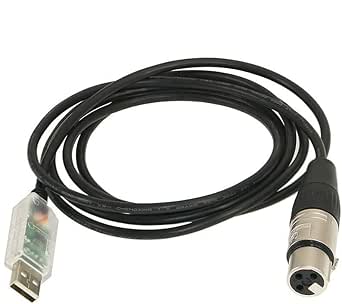 Amazon.com: HIQUAY USB to DMX Interface Adapter LED DMX512 RS485 XLR ...