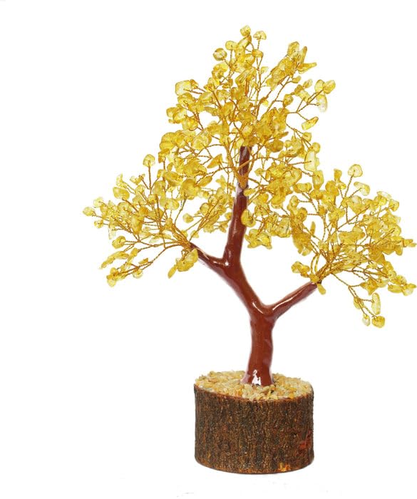 Buy HASHTAG 24 SEVEN Citrine Tree 120 Beads Natural Citrine Tree with ...