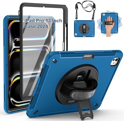 Amazon.com: GROLEOA Case for iPad Pro 13 (M4) 2024, Full Body ...