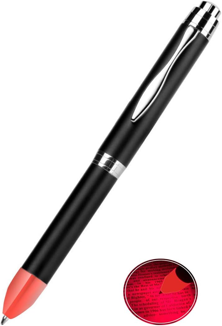 Amazon.com : Penyeah Lighted Tip Pen, LED Light Pen for Writing In The ...
