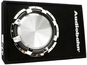 Amazon.com: Audiobahn ABS12H 12-Inch Shallow Mount Enclosure ...
