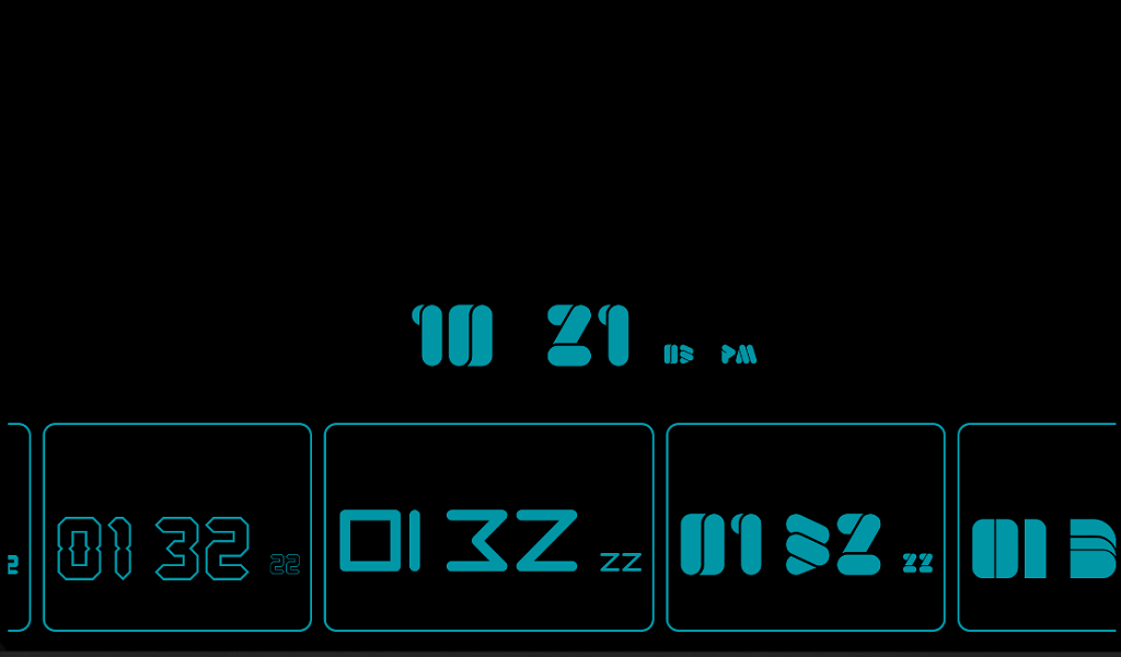 Digital Clock TV- Clock styles for your TV - App on Amazon Appstore