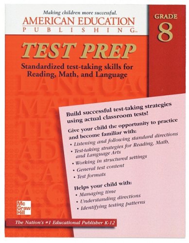 Amazon.com: AEP Test Prep, Grade 8: 9781561897582: Carson-Dellosa ...