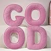 Amazon.com: Pink Letter Plush Pillow, Letter Hugging Throw Pillows ...