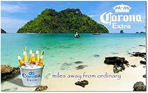 Amazon.com: Corona Extra Bucket Miles Away from Ordinary Premium Flag ...