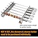 Amazon.com: Kabob Skewers Rack Set of 2, Stainless Steel Skewers Holder ...