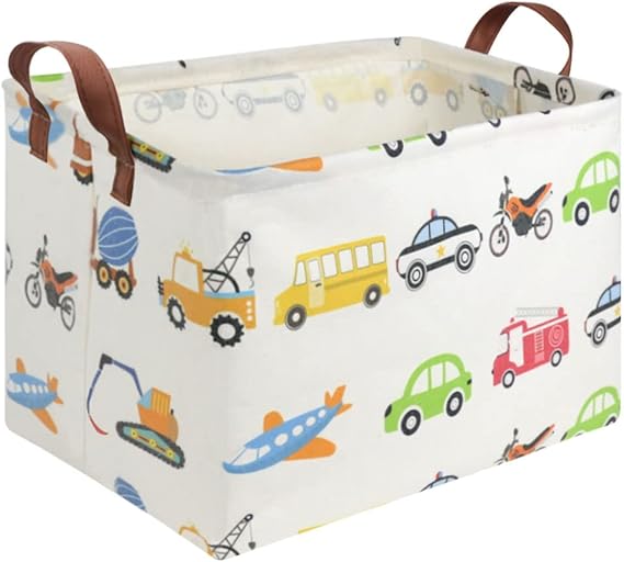 Amazon.com: FXOLCSHE Rectangular Car basket,Car toy storage box ...