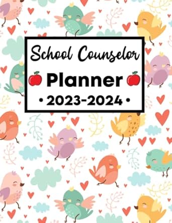 School Counselor Planner 2023-2024: 2 Year Monthly Planner | 24 Months ...