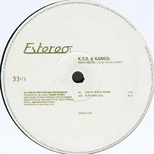 Kyd & Kango - High Above [12" VINYL] - Amazon.com Music