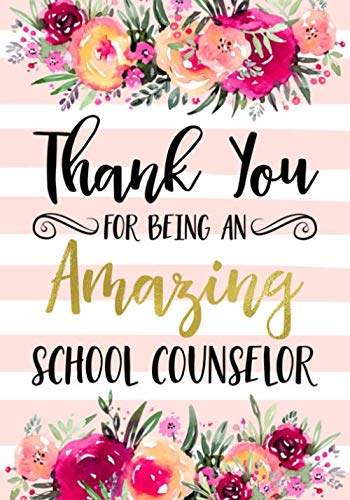 Thank You For Being An Amazing School Counselor: Teacher Appreciation ...