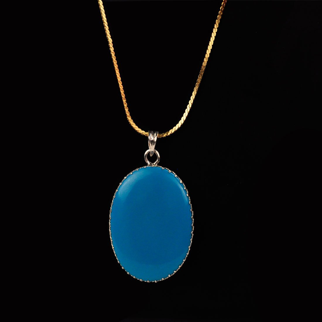 firoza Locket : Amazon.in: Jewellery