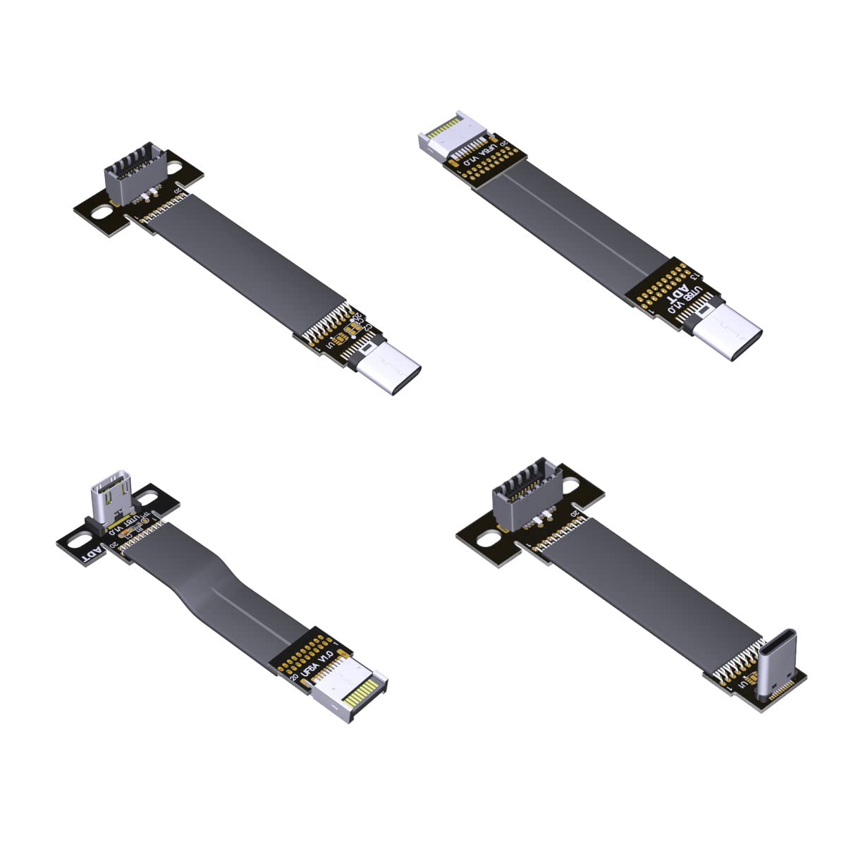 Amazon.com: ADT-Link USB 3.1 Front Panel Header Type-E to USB-C Type C ...