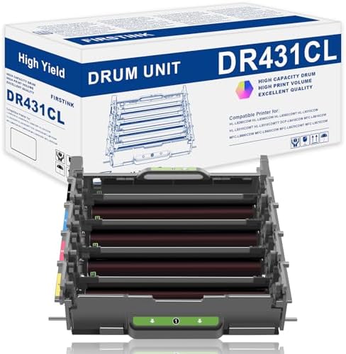 Amazon.com: FIRSTINK High Yield DR431CL DR-431CL Drum Unit Replacement ...