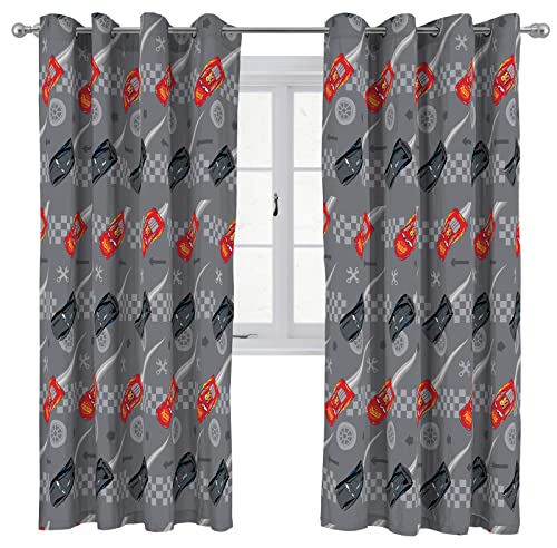 Jay Franco Disney Pixar Cars Race Day 183cm x 168cm Eyelet Window ...
