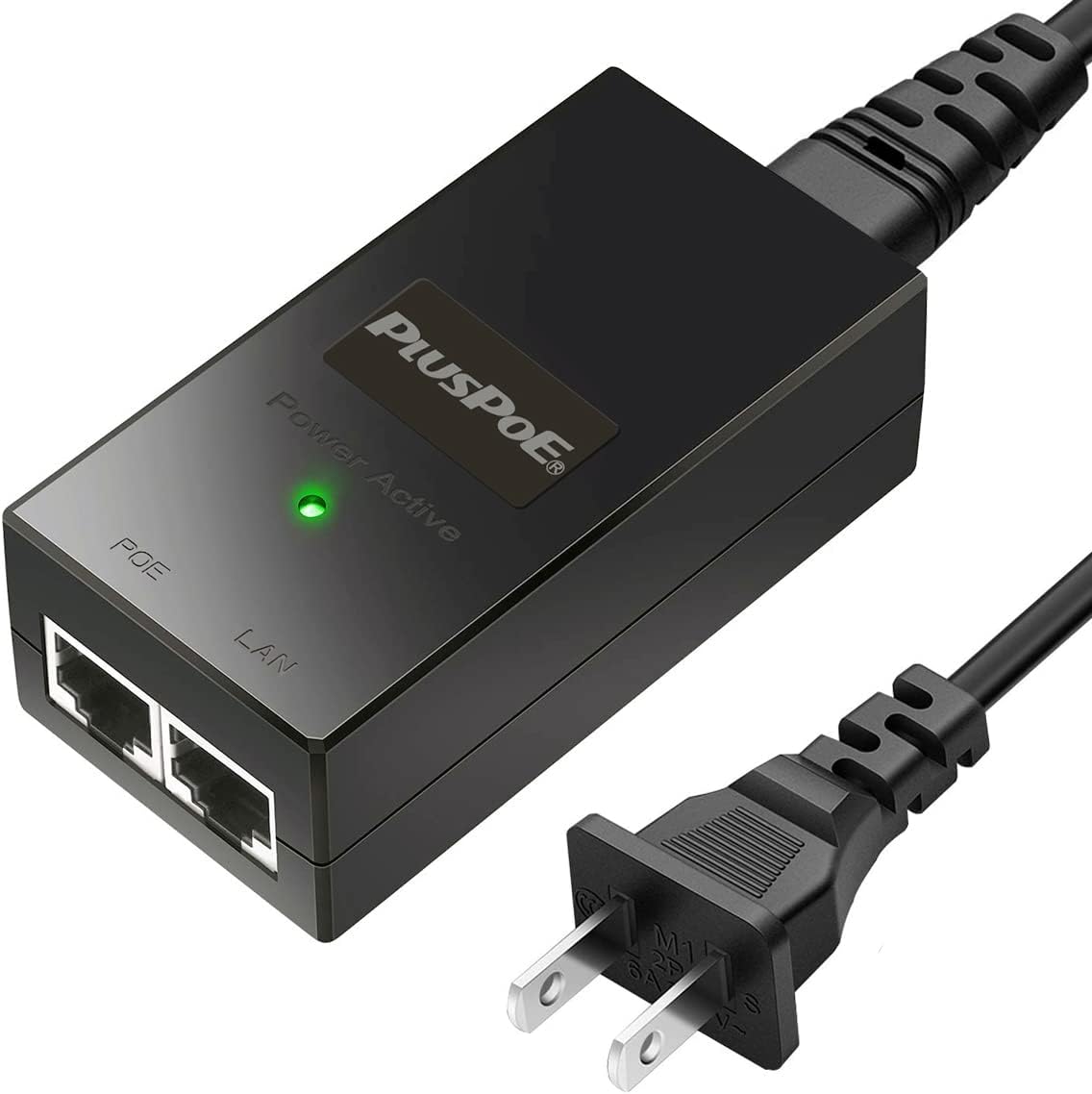 Amazon.com: PoE Injector, 48V Power Over Ethernet Adapter, 10/100Mbps ...