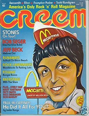CREEM Magazine August 1976: Editors of CREEM Magazine: Amazon.com: Books