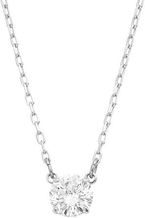 Amazon | スワロフスキー SWAROVSKI 5408442 アトラクト ラウンド クリスタル ネックレス ペンダント Attract ...