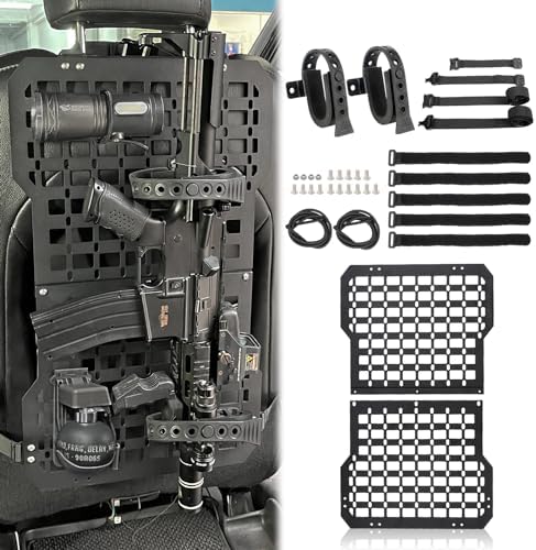 Amazon.com: Molle Panel with Carry Handle Molle Seat Back Organizer Gun ...