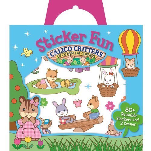 SP21 - Calico Critters Sticker Activity Tote: Amazon.co.uk: Calico ...