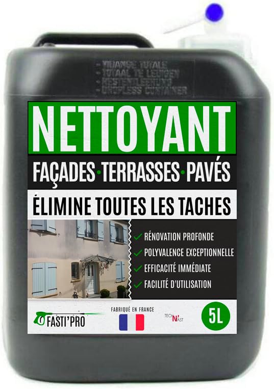 Nettoyant façade, terrasses, dalles Fasti pro Rénovateur - Elimine les ...
