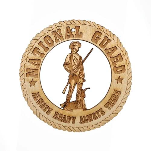 Amazon.com: National Guard Ornament, Army National Guard Gifts, Decor ...