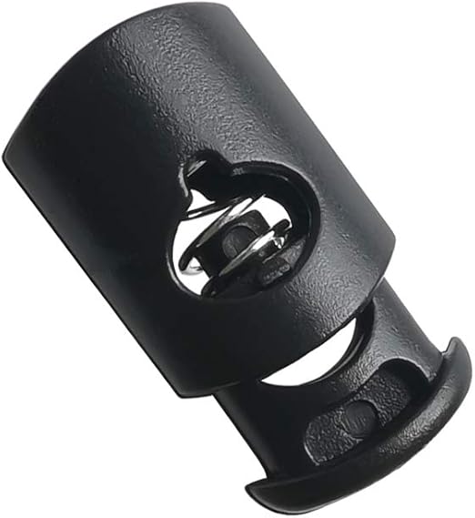 Amazon.com: D DrNeeko 30 Pcs Plastic Drawstring Toggle Spring Stop ...