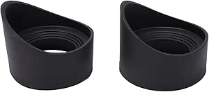 2pcs Microscopes Rubber, Professional Collapsible Eyepiece Binocular ...