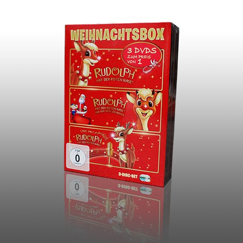 Weihnachtsbox [3 DVDs]: Amazon.de: Rudolph mit der Roten Nase: DVD ...