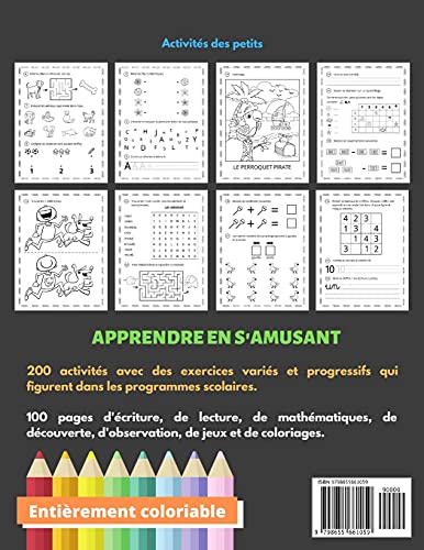 Snapklik.com : Mon Grand Cahier Dactivites Maternelle: De 4 A 6 ...