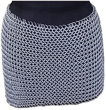 Amazon.com: Aluminium Chainmail Skirt Butted Round Rings Skirt Anodized ...