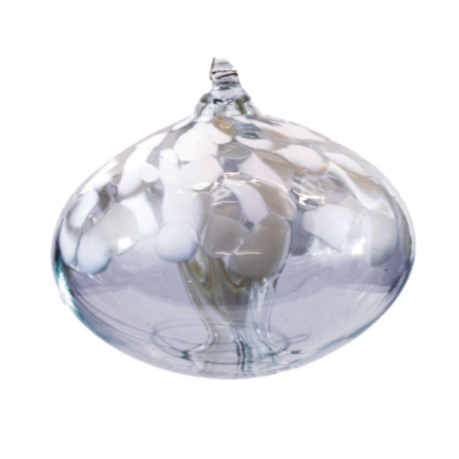 Snapklik.com : White Tree Of Life Glass Orb - Large 6 Inch Hand Blown ...