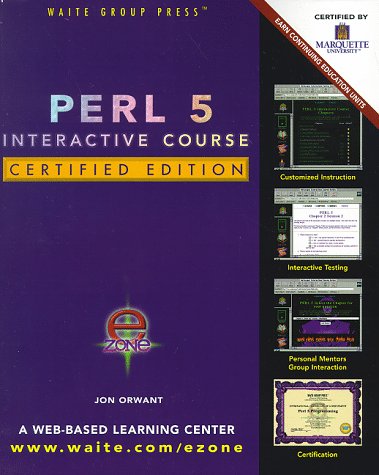 Perl 5 Interactive Course: Certified Edition: Orwant, Jon: 9781571691132: Amazon.com: Books