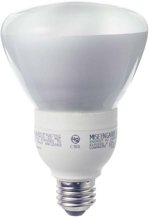 GE Lighting 21738 26-Watt Energy Smart R40 CFL Dimming FloodLight Light ...