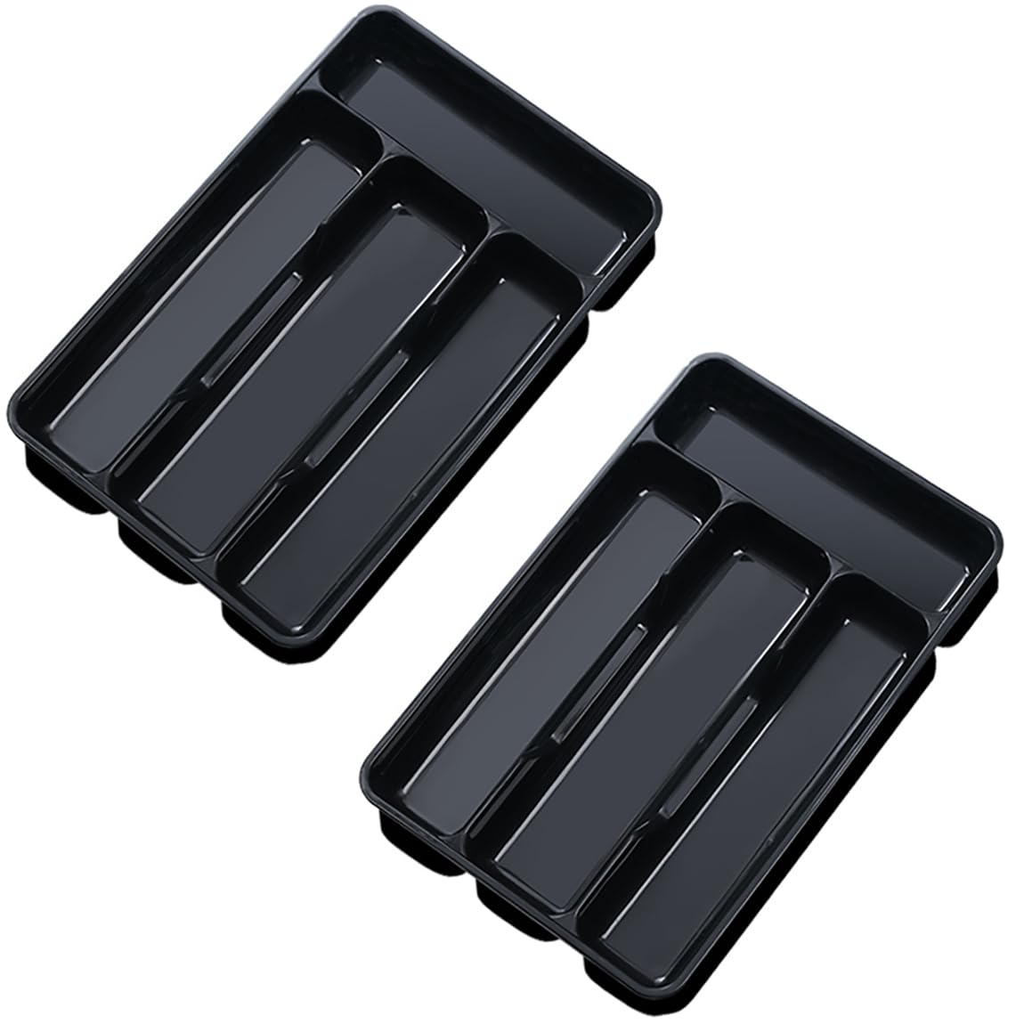 Amazon.com - Kutesna 2Pcs Silverware Organizer,Stackable Silverware ...