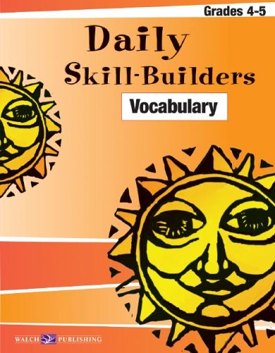 Amazon.com: Daily Skill-Builders: Vocabulary : Grades 4-5 (Daily Skill ...