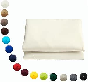 Amazon.co.jp: Replacement Parasol Cover, Garden Parasol Canopy Cover 2M ...
