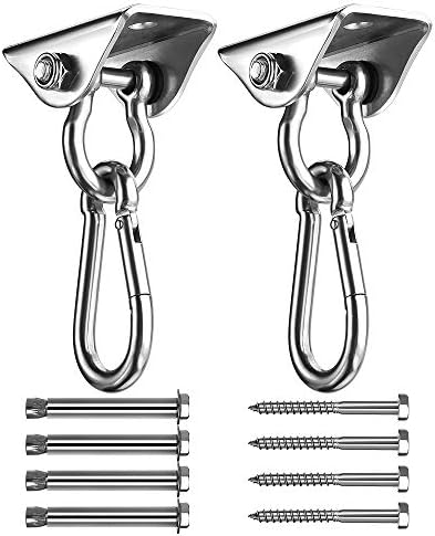 Amazon.de: Awroutdoor SUS304 Edelstahl Schwerlast Deckenhaken Premium Hängematten Haken,4 ...