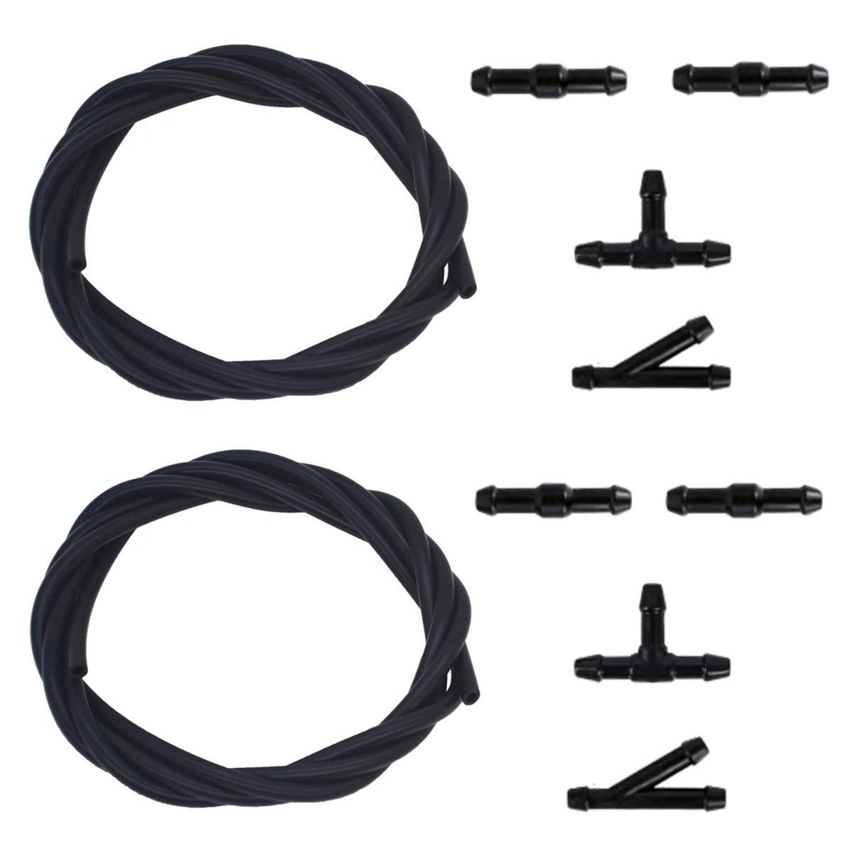 2 Set Windscreen Washer Hose Kit Car Washer Pipe Rubber | Desertcart ...