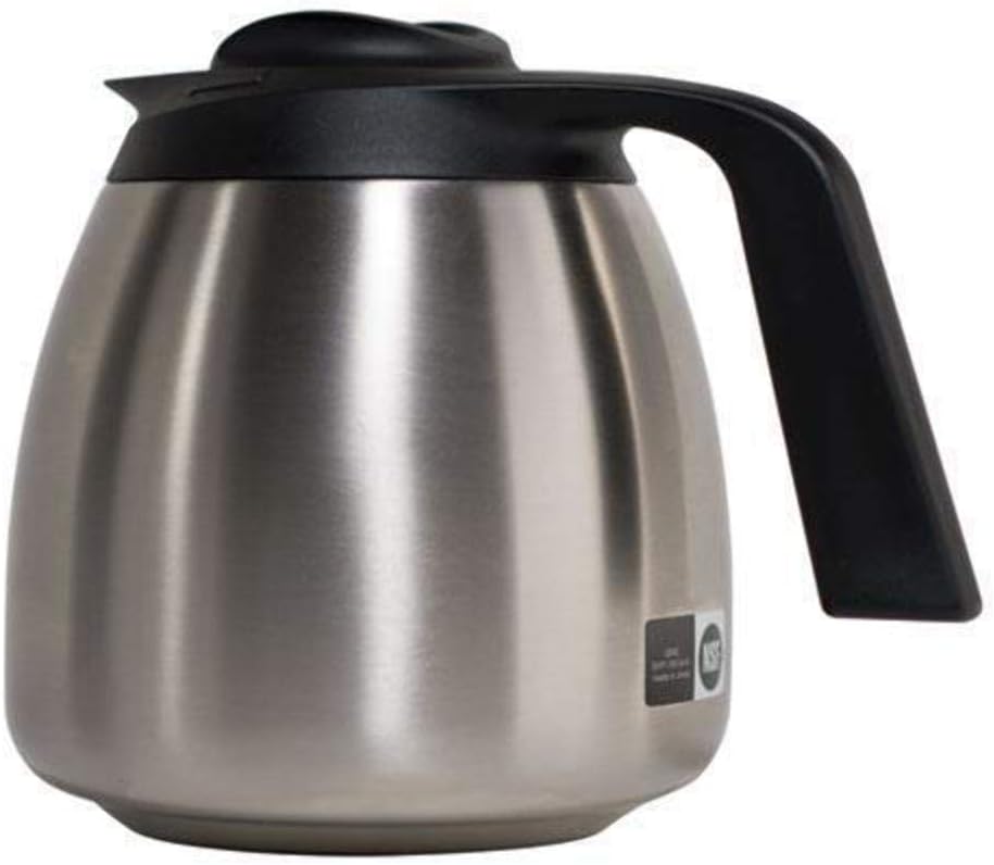 Amazon.com: Winco Stainless Steel Coffee Decanter, 64-Ounce: Coffee ...