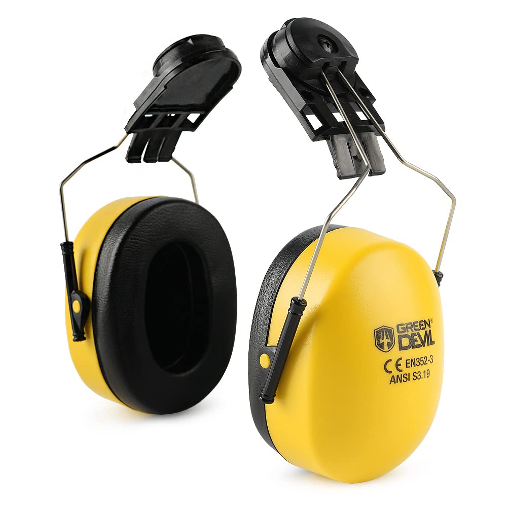 Snapklik.com : Hard Hat Mounted Ear Muffs Helmet Attachable Hearing ...