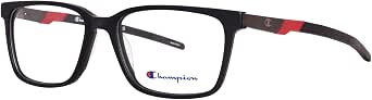 Amazon.com: Champion Stand C01 Eyeglasses Men's Matte Black Full Rim ...