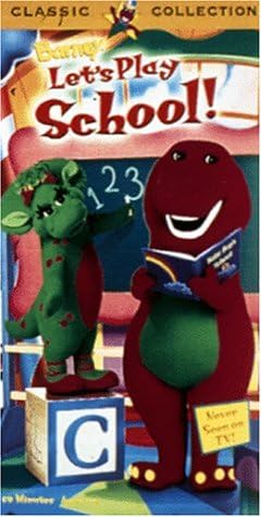 Let's Play School [VHS] : Barney: Amazon.de: Elektronik & Foto