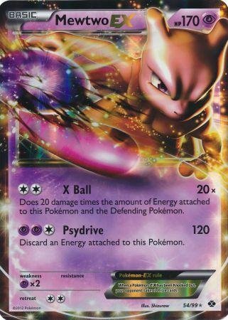Mewtwo-EX - 54/99 - Oversized Promo - Pokemon Oversized Cards : Amazon ...