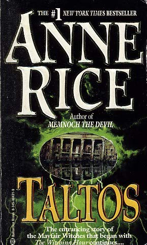Taltos (Lives of the Mayfair Witches) Signed 1st (first) Edition by ...